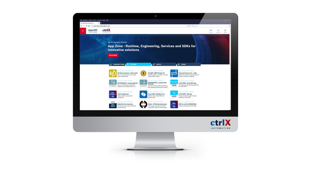 ctrlX AUTOMATION di Bosch Rexroth al centro di SPS Italia 2022