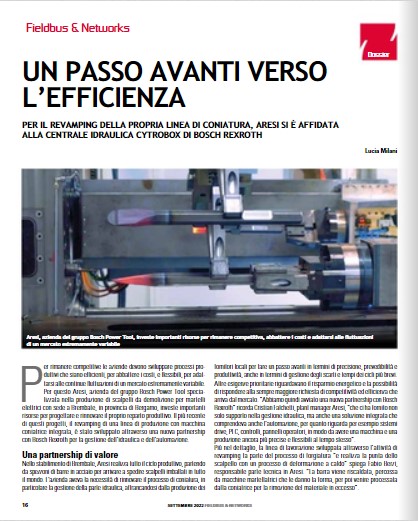 Un passo avanti verso l'efficienza - Automazione Plus