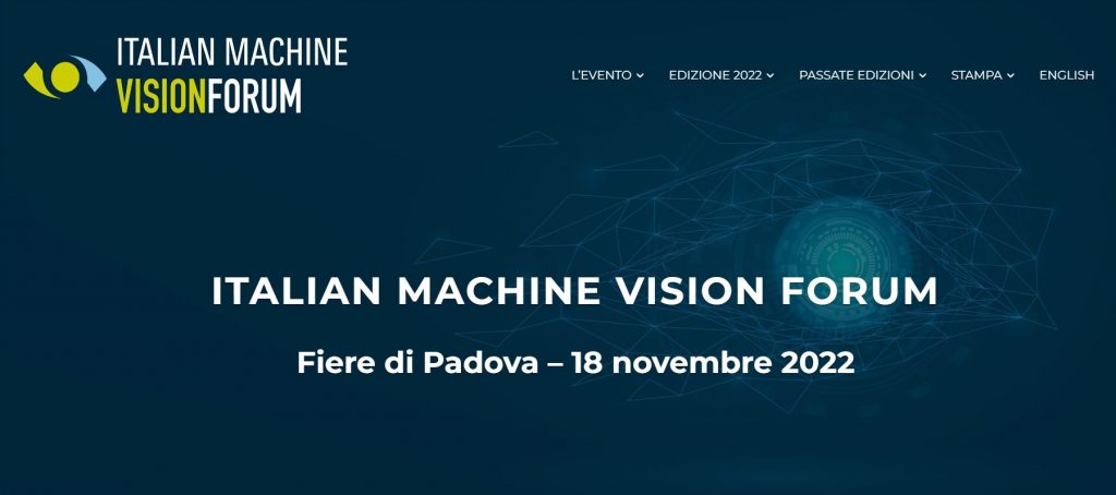 Italian Machine Vision Forum - Automazione Plus