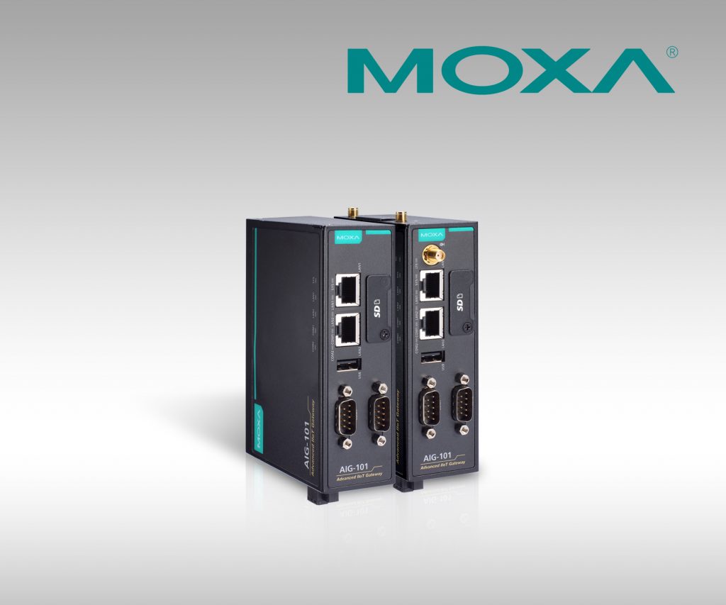 Nuova famiglia di gateway IIoT AIG-100 da Moxa