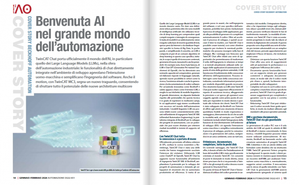 Benvenuta AI nel grande mondo dell’automazione - Automazione Plus