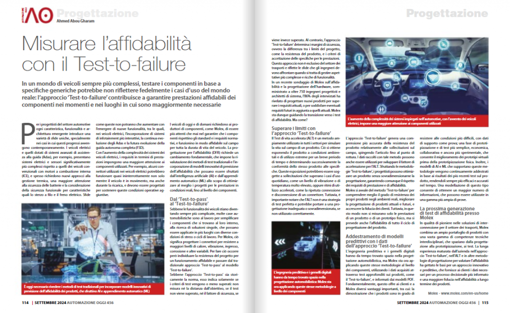 Misurare l’affidabilità con il Test-to-failure - Automazione Plus