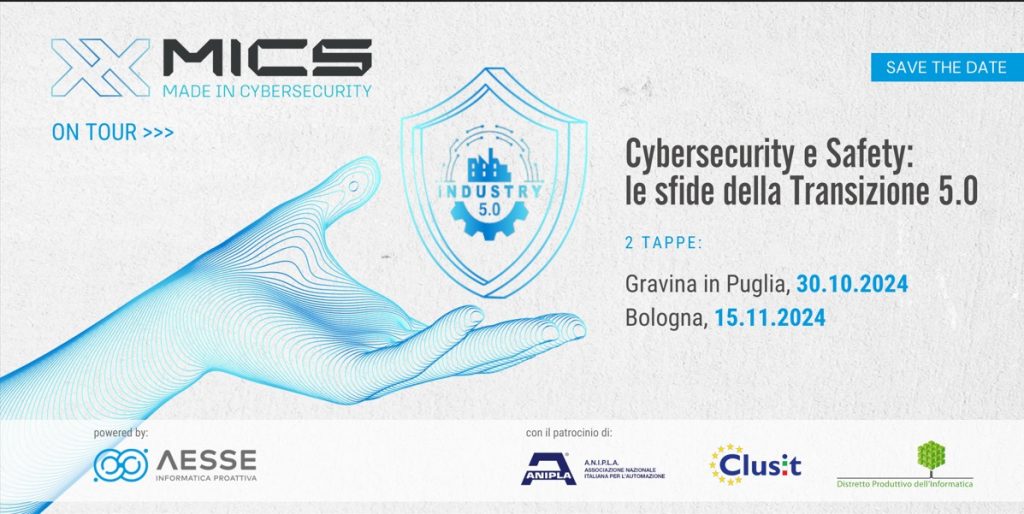 MICS - Made in Cybersecurity 2024 On Tour - Automazione Plus