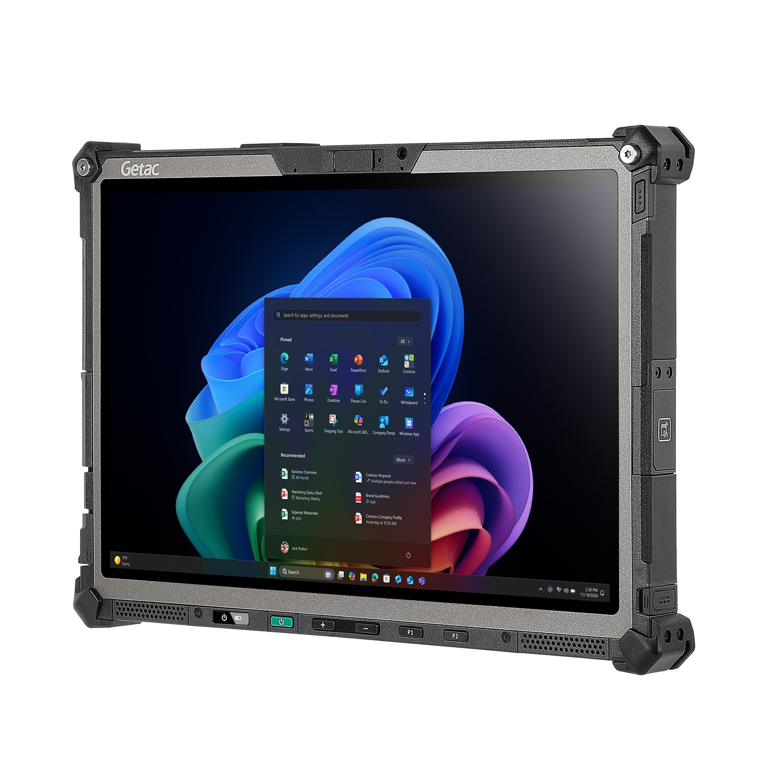 Getac lancia F120, il primo tablet fully rugged Copilot+ PC al mondo